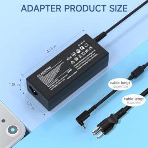 LG Gram Laptop Charger fit for LG Gram 13.3" 14" 15" 17" inch Series 13Z950 13Z980 14Z980 15Z95N 15Z980 15Z970 15Z960 15Z975 17Z990 13Z970 13Z940 13Z975 19V Notebook Adapter