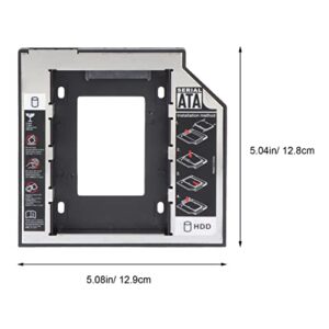 SOLUSTRE Braces Hard Ssd Laptop Accessories Disk .mm Holder Practical Machine Bay -state Case Drive Hdd Inches Tray Bracket Enclosure Kickstand