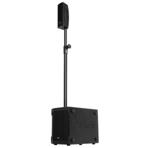 pro dg neo-1 2-way portable array system 10" sub 1840 watts (designed in spain) with dsp, tws bluetooth, for churches, dj gig, live band