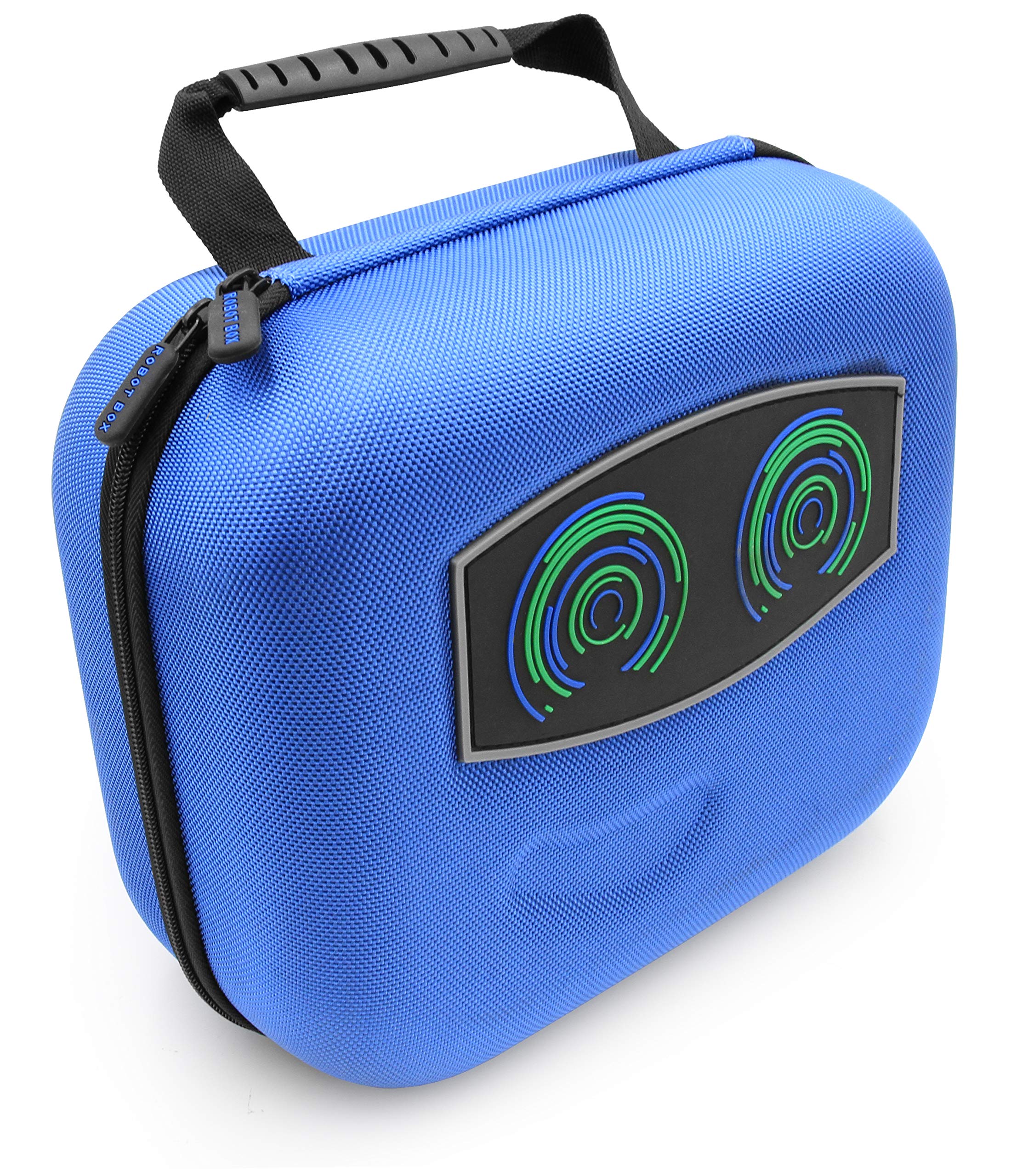 CASEMATIX Blue Toy Case Compatible with 4 VTech KidiGo NexTag Game System Arm Units and Accessories - Includes Travel Case Only