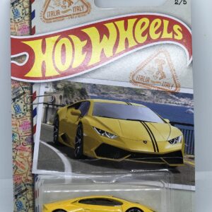 Hot Wheels 2022 - Lamborghini Huracan LP 610-4 - Yellow - World Class Racers 2/5