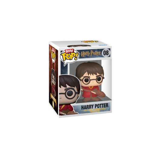 Funko Bitty Pop! Harry Potter Mini Collectible Toys 4-Pack - Hermione Granger, Rubeus Hagrid, Ron Weasley & Mystery Chase Figure (Styles May Vary)