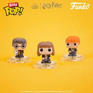 Funko Bitty Pop! Harry Potter Mini Collectible Toys 4-Pack - Lord Voldemort, Draco Malfoy, Bellatrix Lestrange & Mystery Chase Figure (Styles May Vary)