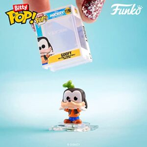 Funko Bitty Pop! Disney Mini Collectible Toys 4-Pack - Goofy, Chip, Minnie Mouse & Mystery Chase Figure (Styles May Vary)