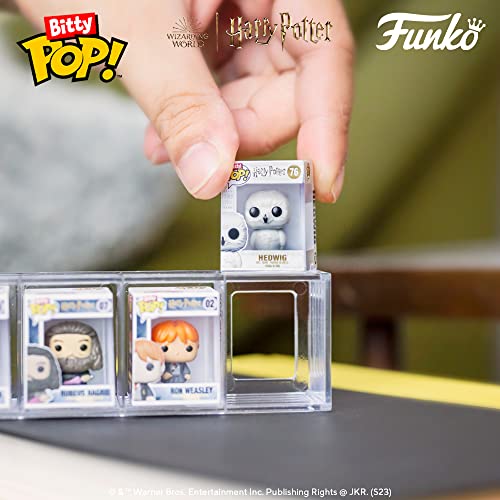 Funko Bitty Pop! Harry Potter Mini Collectible Toys 4-Pack - Hermione Granger, Rubeus Hagrid, Ron Weasley & Mystery Chase Figure (Styles May Vary)