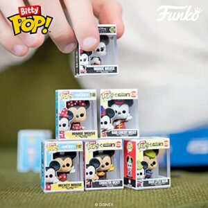 Funko Bitty Pop! Disney Mini Collectible Toys 4-Pack - Goofy, Chip, Minnie Mouse & Mystery Chase Figure (Styles May Vary)