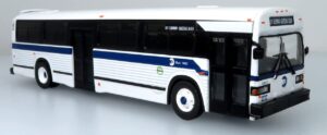 mci classic transit bus-mta bus new york city iconic replicas 1/87 scale new in the box