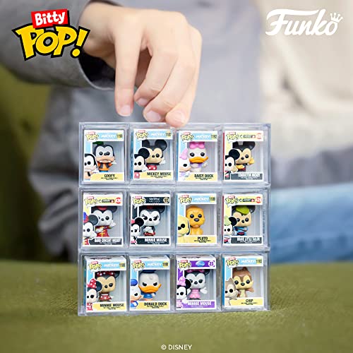 Funko Bitty Pop! Disney Mini Collectible Toys 4-Pack - Goofy, Chip, Minnie Mouse & Mystery Chase Figure (Styles May Vary)