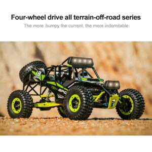 QIYHBVR Remote Control Car,1:12 Scale Fast RC Cars All Terrain,High Speed 50km/h Rock Crawler RC Truck 4x4 Off Road Waterproof 2.4 GHz Control Climbing Vehicle Gift for Kids Adults Boy RTR