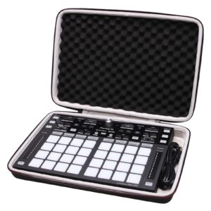 ltgem eva hard case for pioneer dj ddj-xp2 sub-controller - protective carrying storage bag