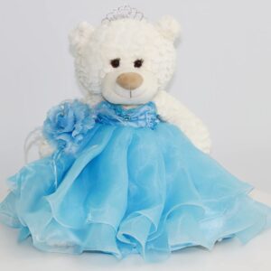 20" Quince Anos Quinceanera Last Doll Teddy Bear with Dress (Centerpiece) ~Babyl Blue~ B16831-4