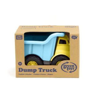 Green Toys Dump Truck - Turquoise/Yellow