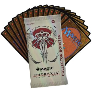 Magic: The Gathering Phyrexia: All Will Be One Collector Booster | 15 Magic Cards