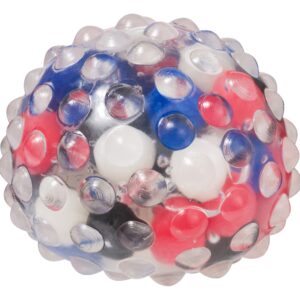 Toysmith Molecular Squish Ball, Tactile Play, Fidget Toy, Sensory Fidgets, for Boys and Girls Ages 3+