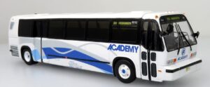 rts tmc transit bus academy, new jersey-new york 1/87 scale-ho scale iconic replicas