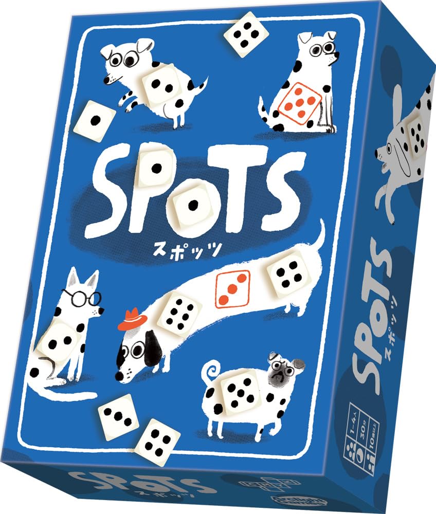 CMYK Spots - A Game About Rolling Dice, Pushing Your Luck…and Dogs