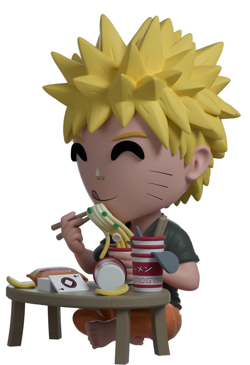 Youtooz Naruto Ramen 3.9" Inch Vinyl Figure, Collectible Uzamaki Naruto Ramen from Anime Naruto by Youtooz Naruto Collection