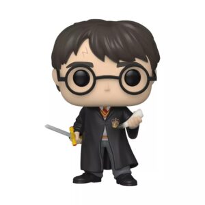 pop funko harry potter with basilisk fang and sword edition slip box include 3.75 in, multicolor