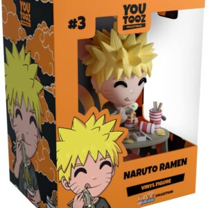 Youtooz Naruto Ramen 3.9" Inch Vinyl Figure, Collectible Uzamaki Naruto Ramen from Anime Naruto by Youtooz Naruto Collection