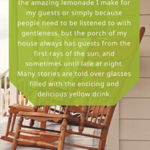 SHORT STORIES ON MY PORCH: Large Print Fiction Book for Seniors with Dementia and Alzheimer's Patients or People who Enjoy Feel Good Easy Reads. Perfect to Stimulate Memory. Relaxing Gift.