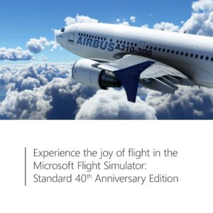 Microsoft Flight Simulator 40th Anniversary – Standard Edition – Xbox Series X|S, Windows [Digital Code]