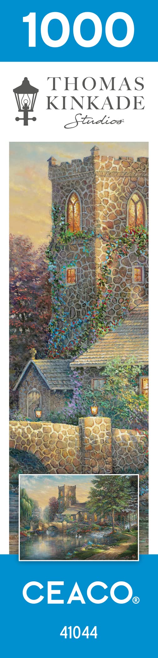 Ceaco - Thomas Kinkade - Willow Wood Chapel - 1000 Piece Jigsaw Puzzle