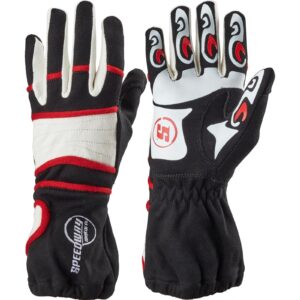 speedway motors formula non sfi racing gloves, size medium