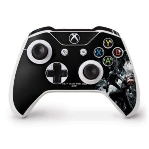 skinit decal gaming skin compatible with xbox one s controller - officially licensed warner bros batman and bane fighting design