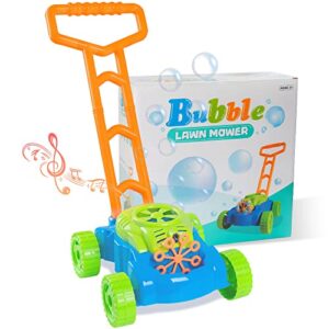 bubble makers music bubble machine funny bubble car toy with wheels, birthday gift for children for games party outdoor activity