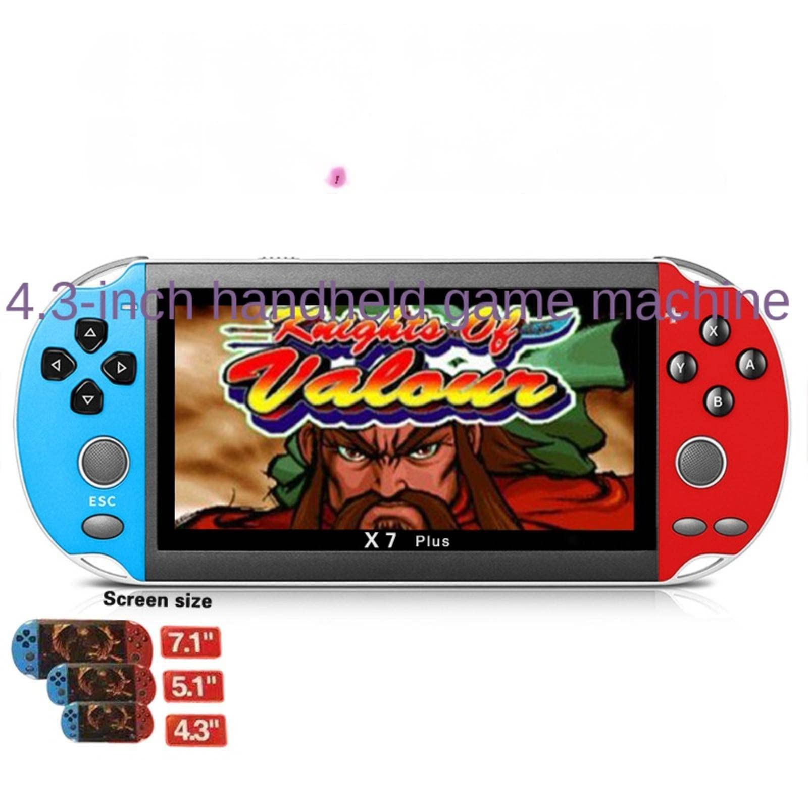 MBETA 4.1 inch 4.3 inch X7 Game Console 5.1 inch X7plus 7 inch X12plus Game Console PSP