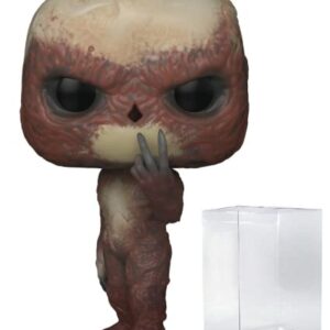 POP [Stranger Things - Vecna Season 4 Funko Vinyl Figure (Bundled with Compatible Box Protector Case), Multicolor, 3.75 inches