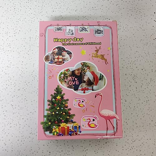 Kids Camera Instant Print, 2.4-inch Screen 12MP / 1080P HD Kids Digital Camera, Kids Toddler Camera, Boys Girls Christmas Birthday Gifts for 3 4 5 6 7 8 9 10 11 12 Year Old