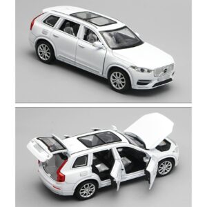 GRARRO 1:32 for Volvo XC90 SUV Alloy Car Die Casting and Toy Car Toy Car Metal Collectible Model Car Model High Simulation Children's Toys Scale Model (Color : Black)