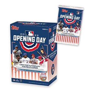 2022 Topps Opening Day Baseball Blaster Value Box - 154 Trading Cards per Box