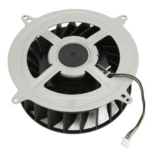 for PS5 Internal Cooling Fan, KSB1212HGG4E DC 12V 2.15A 3 Pins 23 Blades Universal Replacement Cooling Fan for PS5 Console