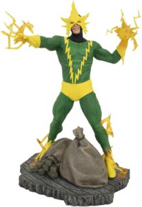 diamond select toys llc marvel gallery: comic electro pvc statue