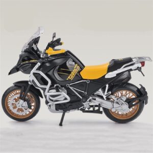 model kit motorcycle toys collection 1:12 for bmw r1250gs alloy racing motorcycle model diecast metal toy street sports motorcycle model collection childrens gift ( color : r1250 yellow with box )