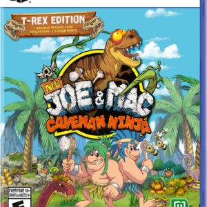 New Joe and Mac: Caveman Ninja - T-Rex Edition (PS5)