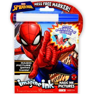 Amazing Spidey Spiderman Superhero Coloring Activity Set Bundle with Coloring Books, Stickers, Imagine Ink Coloring Book and More