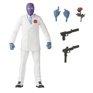 marvel legends series rose, spider-man legends collectible 6 inch action figures, 5 accessories