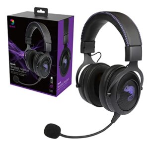 brook 2.4ghz wireless headset - cross-platform wireless gaming headset for ps5, ps4, pc, mac, android, and switch, low latency (with extra earpads)