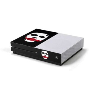 skinit decal gaming skin compatible with xbox one s console - officially licensed warner bros smeared joker design