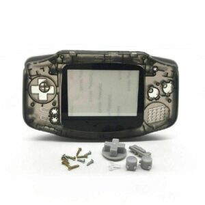 mookeenone replacement housing shell button partsrepair clear repair case for gameboy advance