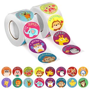 1000 pcs teacher stickers for kids, reward stickers, 16-specialized-design stickers for teachers elementary school - classroom stickers, potty training stickers, motivational sticker