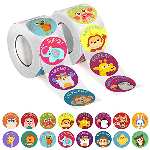 1000 PCS Teacher Stickers for Kids, Reward Stickers, 16-Specialized-Design Stickers for Teachers Elementary School - Classroom Stickers, Potty Training Stickers, Motivational Sticker