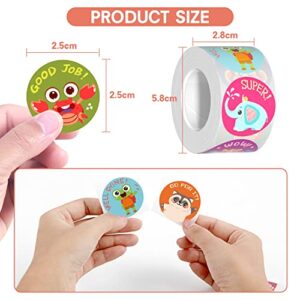 1000 PCS Teacher Stickers for Kids, Reward Stickers, 16-Specialized-Design Stickers for Teachers Elementary School - Classroom Stickers, Potty Training Stickers, Motivational Sticker