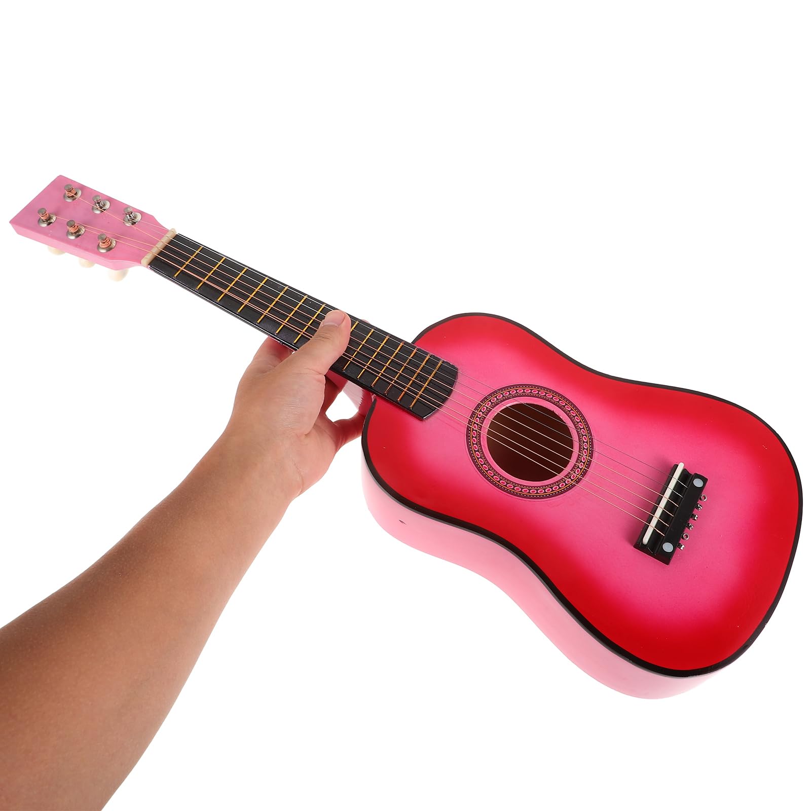 Toddmomy 23 Inch Kids Guitar 6 String Toddler Guitar Beginner Guitar Kids Acoustic Guitar 6 String Guitar for Kids Children Music Instrument