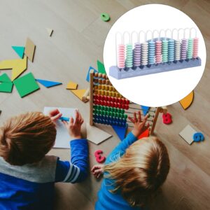 Educational Math Games Preschool Learning Toys , babies Abacus Colorful Plastic Educational Abacus with Counting Sticks for babies Number Learning Toy , babies Abacus Colorful Plastic Educati