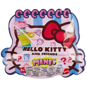 Mattel Mini Collectible Stamper, Pencil Topper and Key Chain Set - Inspired by Hello Kitty and Friends ~ Unopened and Identified Blind Bag ~ Badtz-Maru ~ Hamburger Stamp