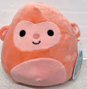 squishmallows 8" farm and sealife squad stuffed animal plush toy for birthday (elton monkey)